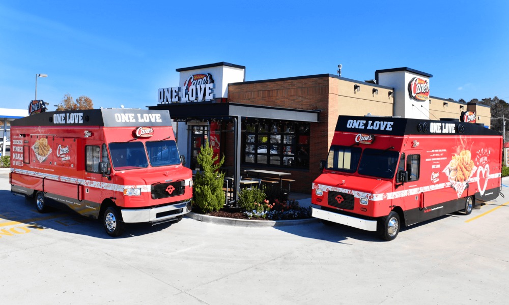 Brick Approves ‘Raising Cane’s’ Restaurant at Half The Size of Building ...