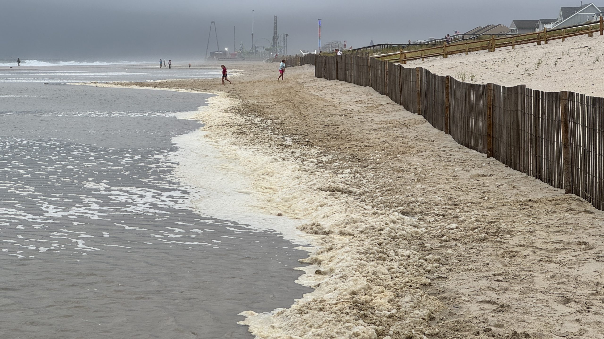 Waves Wallop Ortley Beach, Ocean Roars As ‘Erin’ Remains Offshore ...