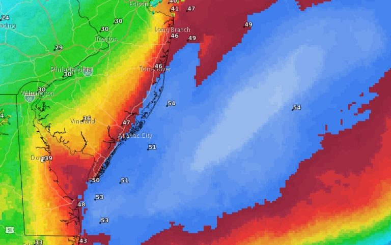 Major Coastal Storm Could Affect N.J. Sunday-Monday, Flood and High ...